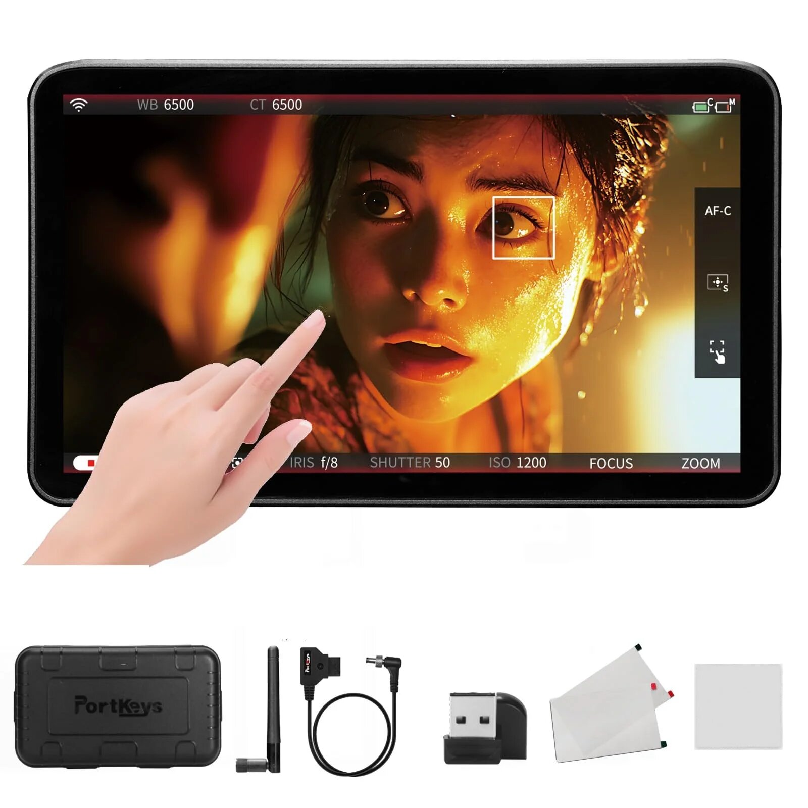 PortKeys LS7P 7-дюймовый беспроводной монитор для камеры