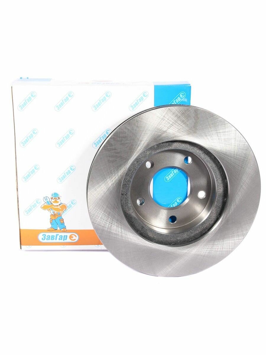 Диск тормозной для автомобиля Волга 3110, радиус R-15 "ЗавГар"