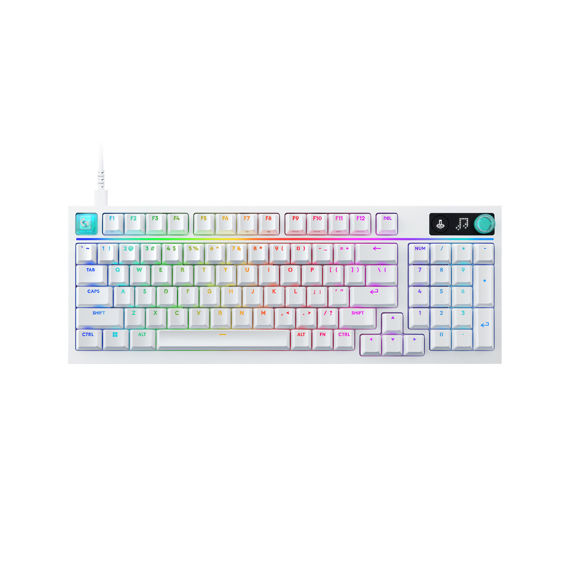 Механическая игровая клавиатура Logitech G316 X 8K, белый