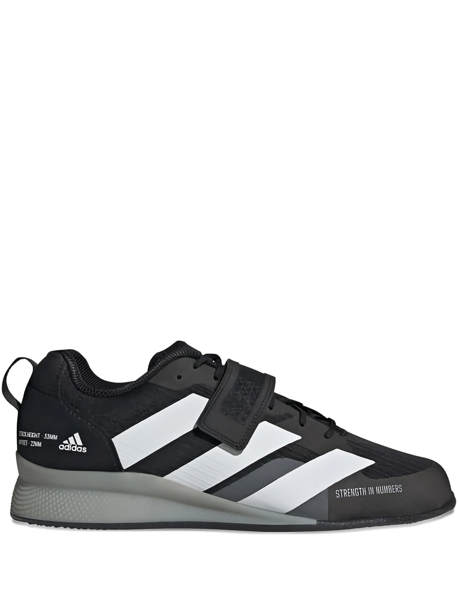 Кроссовки Adipower Weightlifting 3 Black/White/Grey