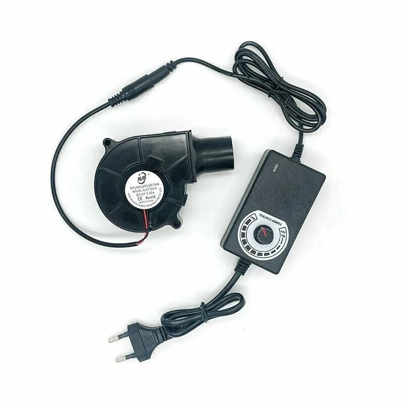 Нагнетатель(компрессор) воздуха, дыма для дымогенератора