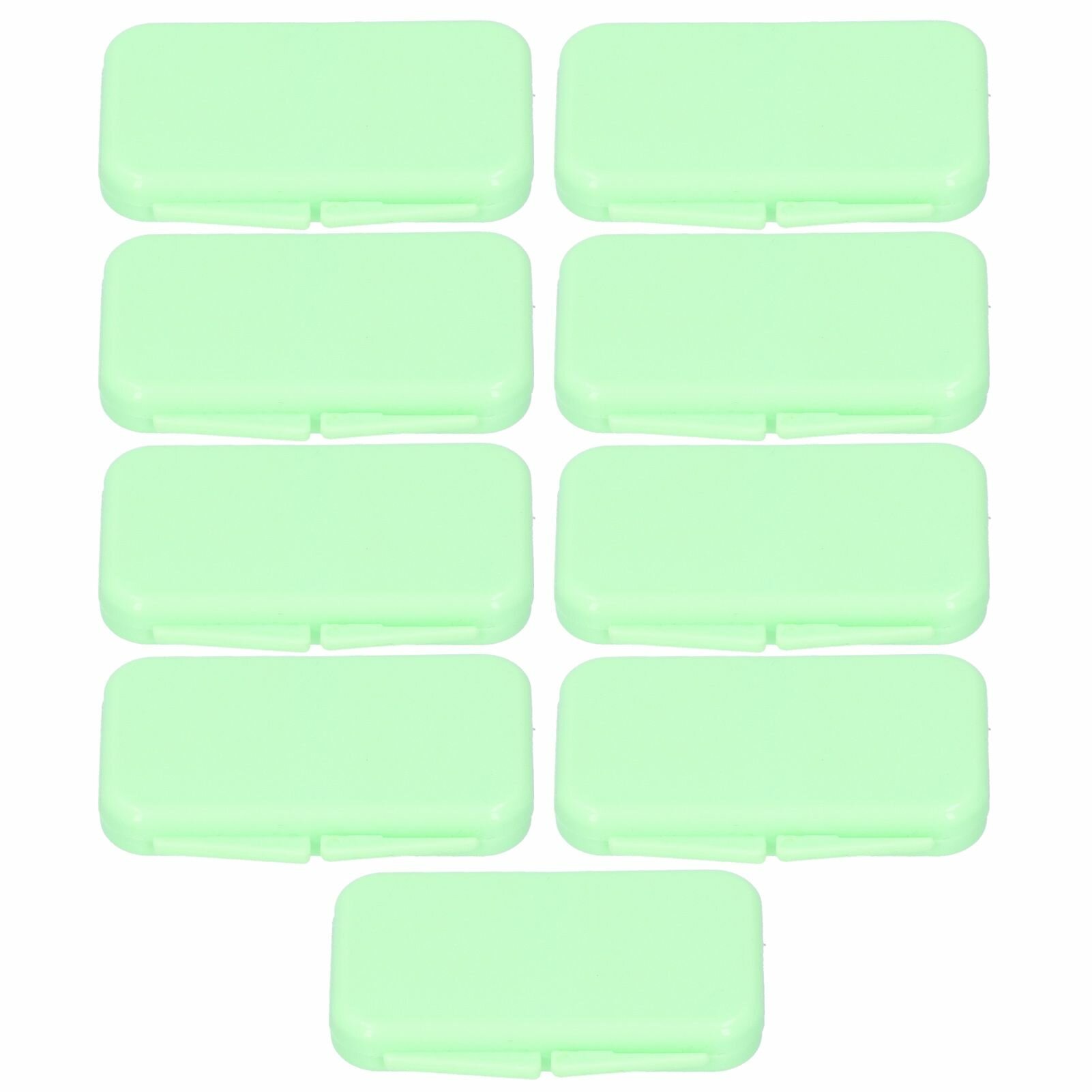 10 шт. ортодонтического воска для брекетов, защиты зубов, ухода за полостью рта, облегчения боли, со вкусом зеленого яблока, безопасного и комфортного