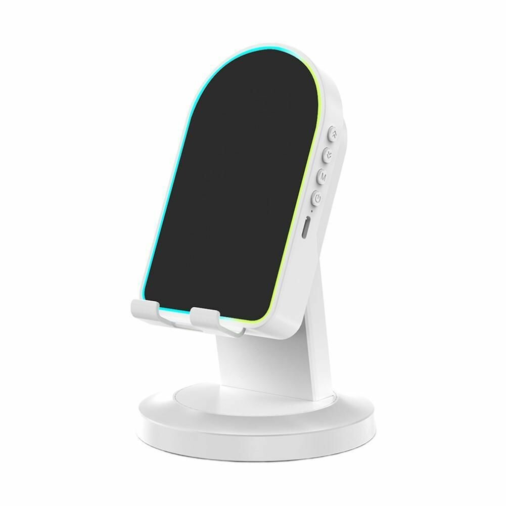 RGB Подставка для смартфона 3-в-1, С функцией Bluetooth-аудио