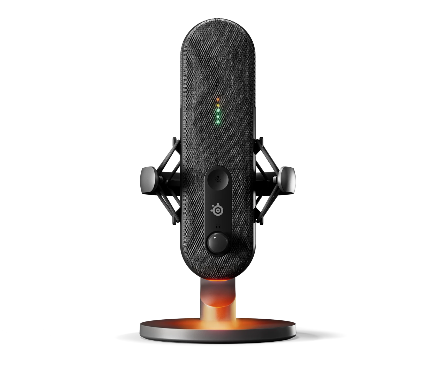 Микрофон SteelSeries Alias, игровой, конденсаторный, для стриминга, шумоподавление, черный