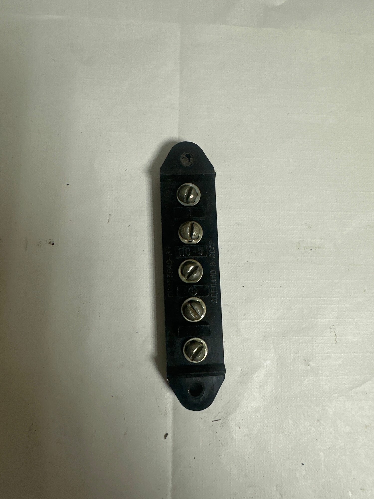 Панели проводов, колодки клемные соединительные ПС-5