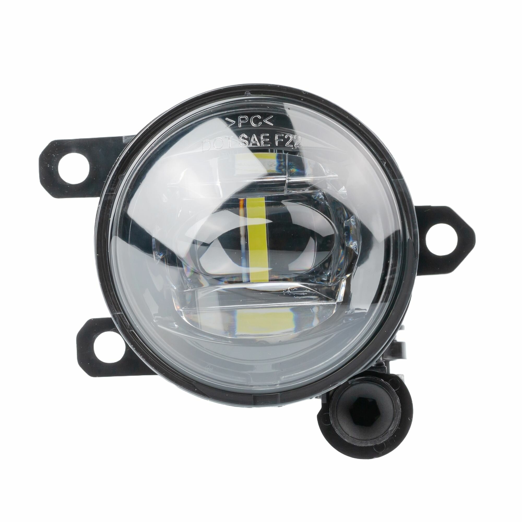 Светодиодная противотуманная фара OPTIMA LED FOG LIGHT 7800 Nissan / Ford 70мм, 12W, 5500K, 12V, комплект 2шт