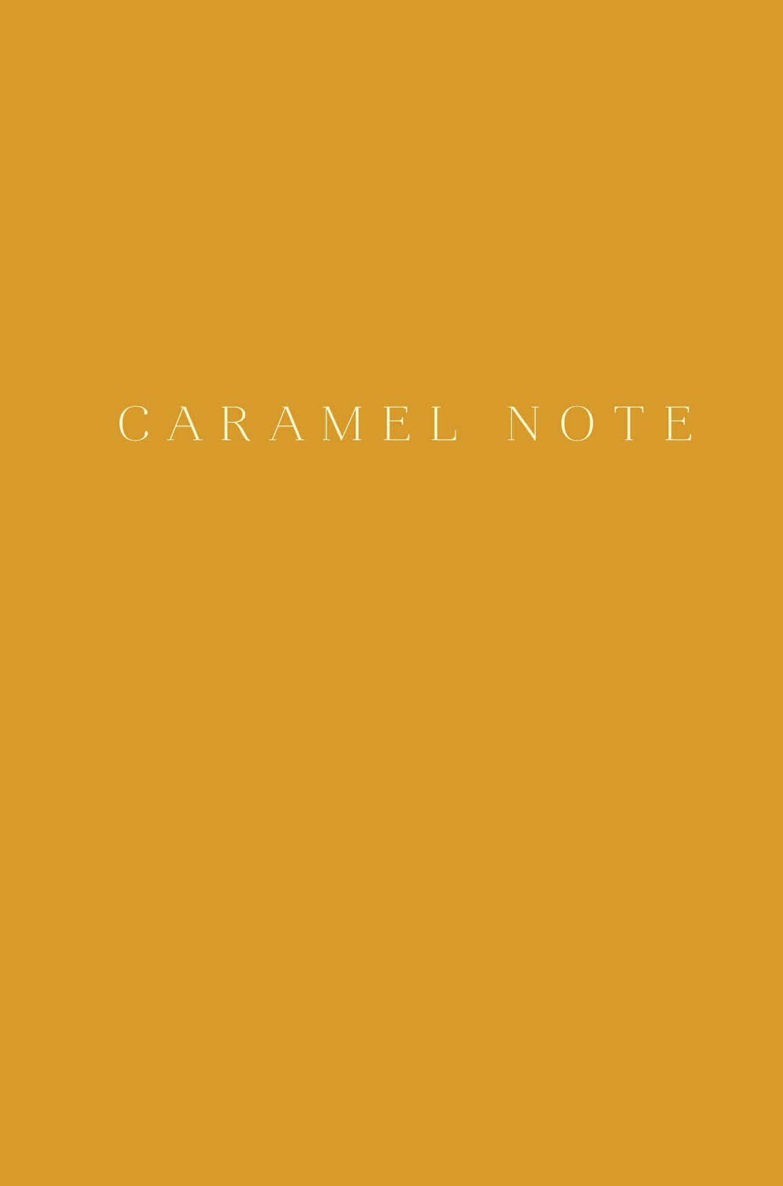Caramel Note. Блокнот с карамельными страницами