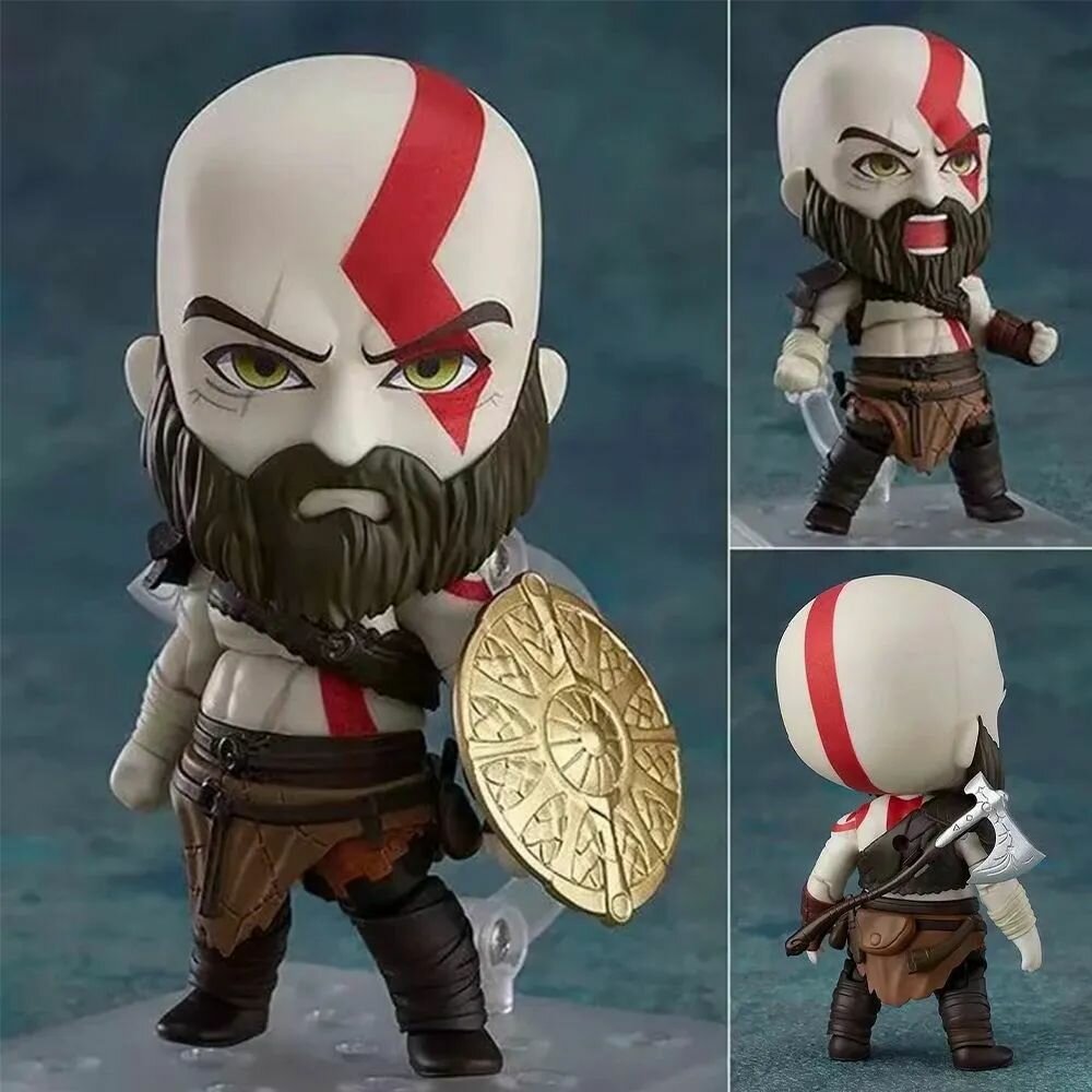 Фигурка Бог войны Кратос / God of War Kratos Нендороид (10см) 925
