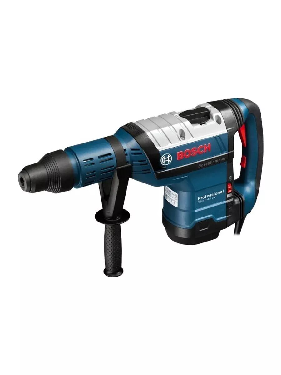 Перфоратор Bosch GBH 8-45 DV, мощность 1500 Вт, синего цвета