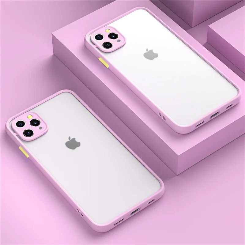 Розовый чехол для iPhone 17: матовый, прозрачный, силикон