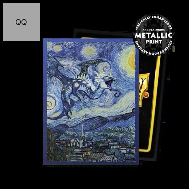 Специальное издание набора карт Dragon Shield 25th Anniversary, Звездное небо. Новое издание. Подходит для Magic the Gathering, размер Pokemon