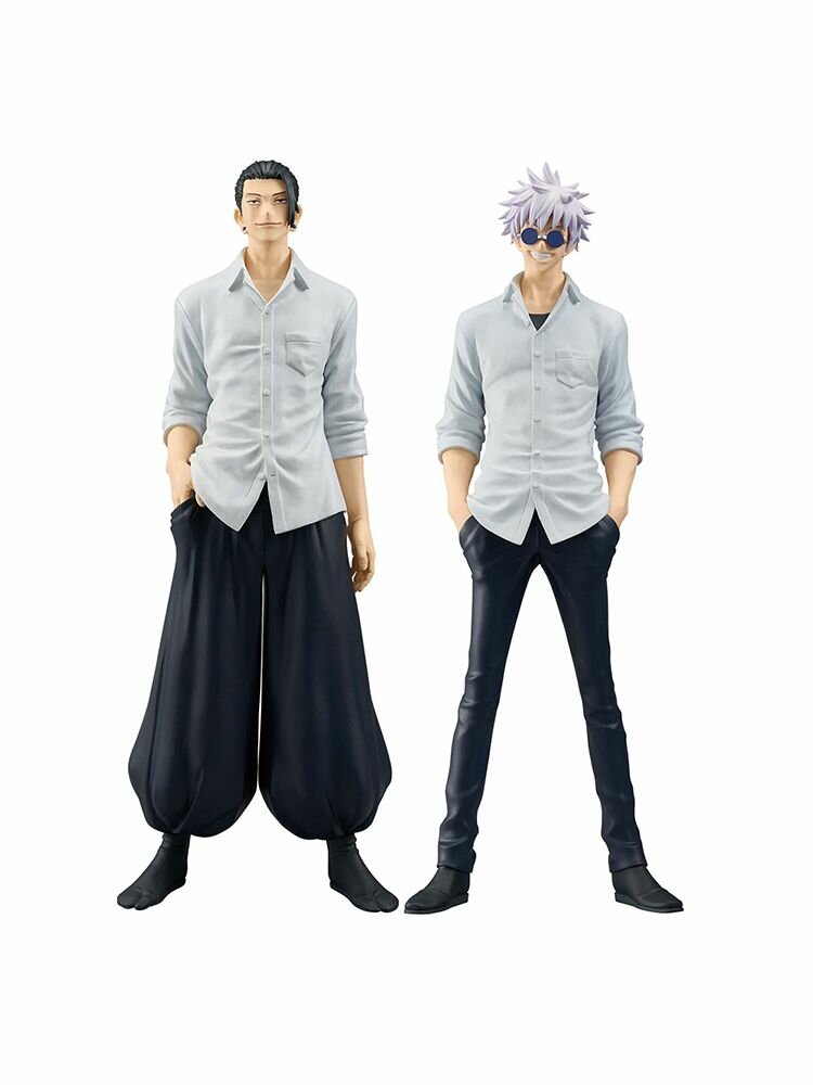 Фигурка Магическая битва Гето Сугуру / Jujutsu Kaisen Suguru Geto figure Satoru Gojo Action figure Подарки для болельщиков (22см,2 шт)