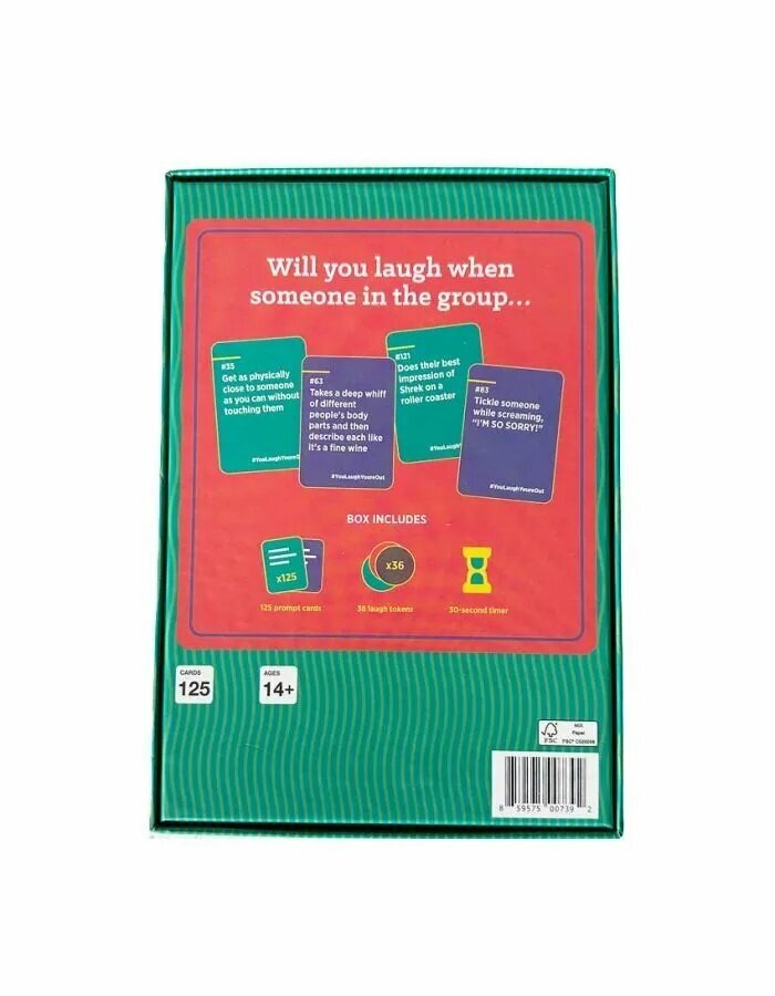 Карточная игра для вечеринок You Laugh You're Out (Новая версия)