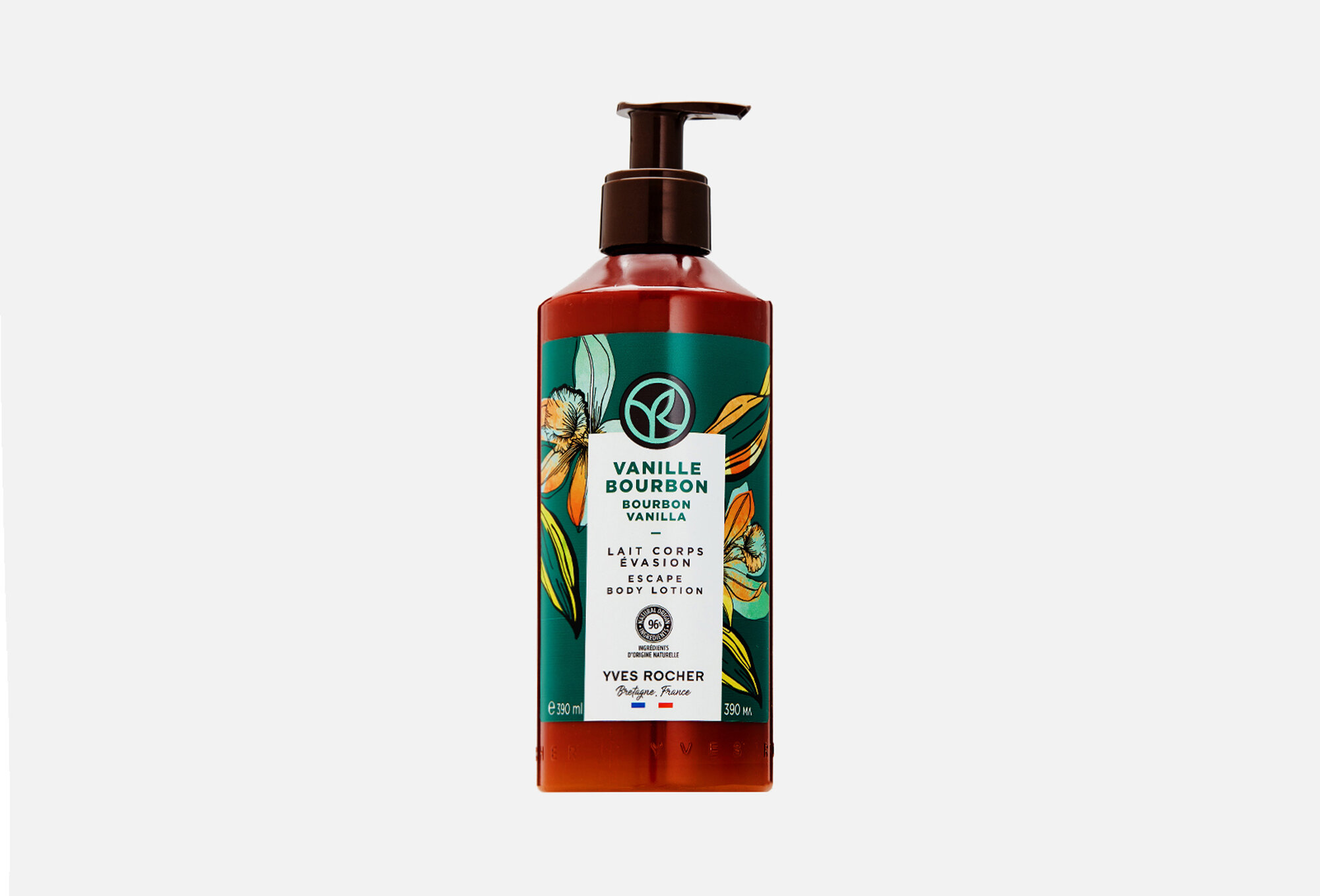 Молочко для тела YVES ROCHER Vanille Bourbon Lait Corps Vanille Bourbon 390 мл
