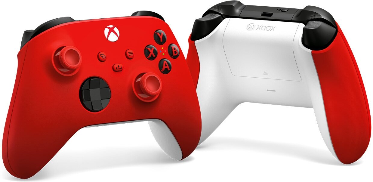 Геймпад Microsoft Xbox Series Wireless Controller , Bluetooth, Pulse Red(красный) — фото 1