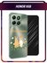 Чехол на Honor X6b / Хонор X6b с принтом "Весенние кролики", прозрачный