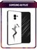 Чехол на Samsung Galaxy A8 + / Самсунг Галакси А8 Плюс 2018 с принтом "Девушка в...