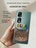 Чехол на Honor 90 Pro / Хонор 90 Про с принтом "Серый котик", прозрачный
