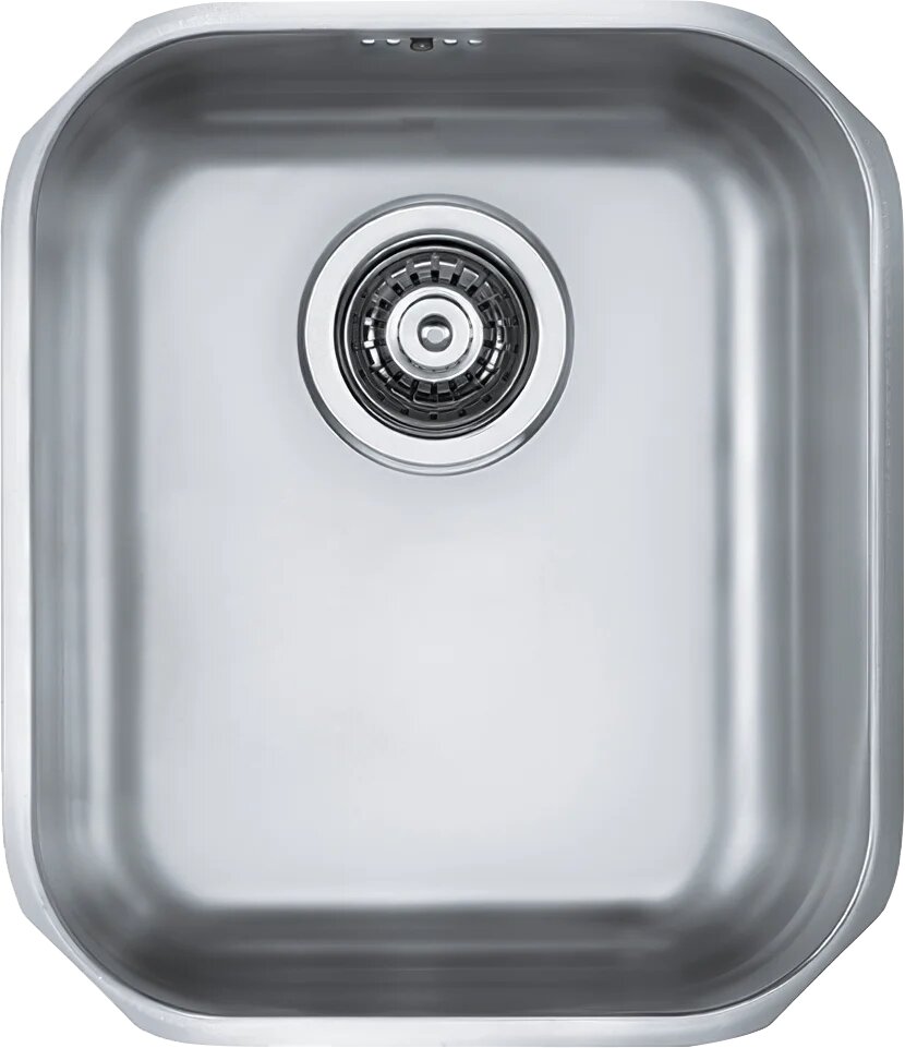 Мойка кухонная Alveus Variant 40 1009013 металлическая, 43x37, прямоугольная, мойка для кухни, под столешницу, матовая