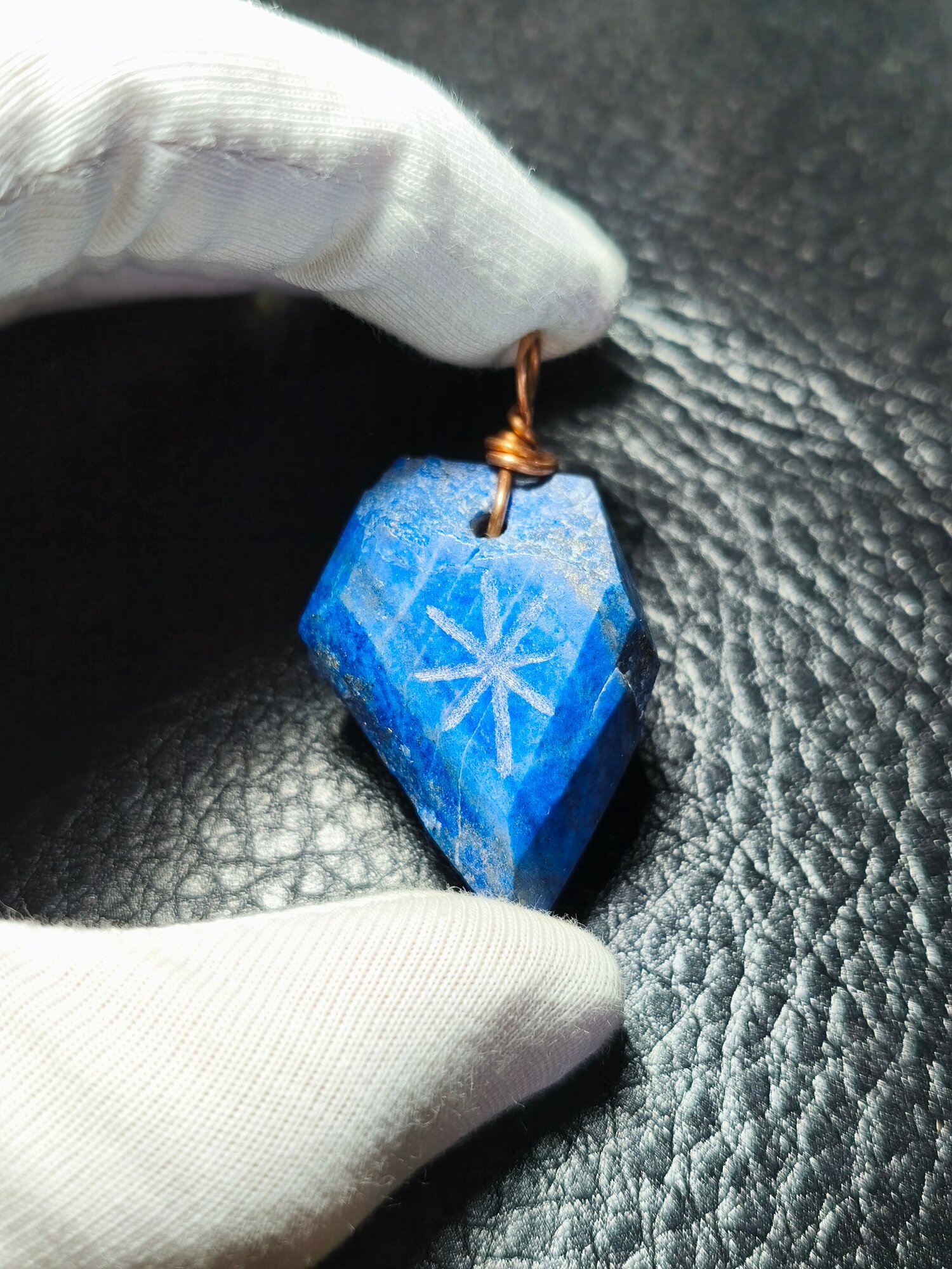 Подвеска, лазурит