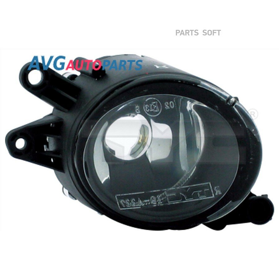 Фара противотуманная 11/00-12/04 = Volvo S40 04-08/C30 06-12 правая TYC от официального дистрибьютора, AVG, артикул 00190286T