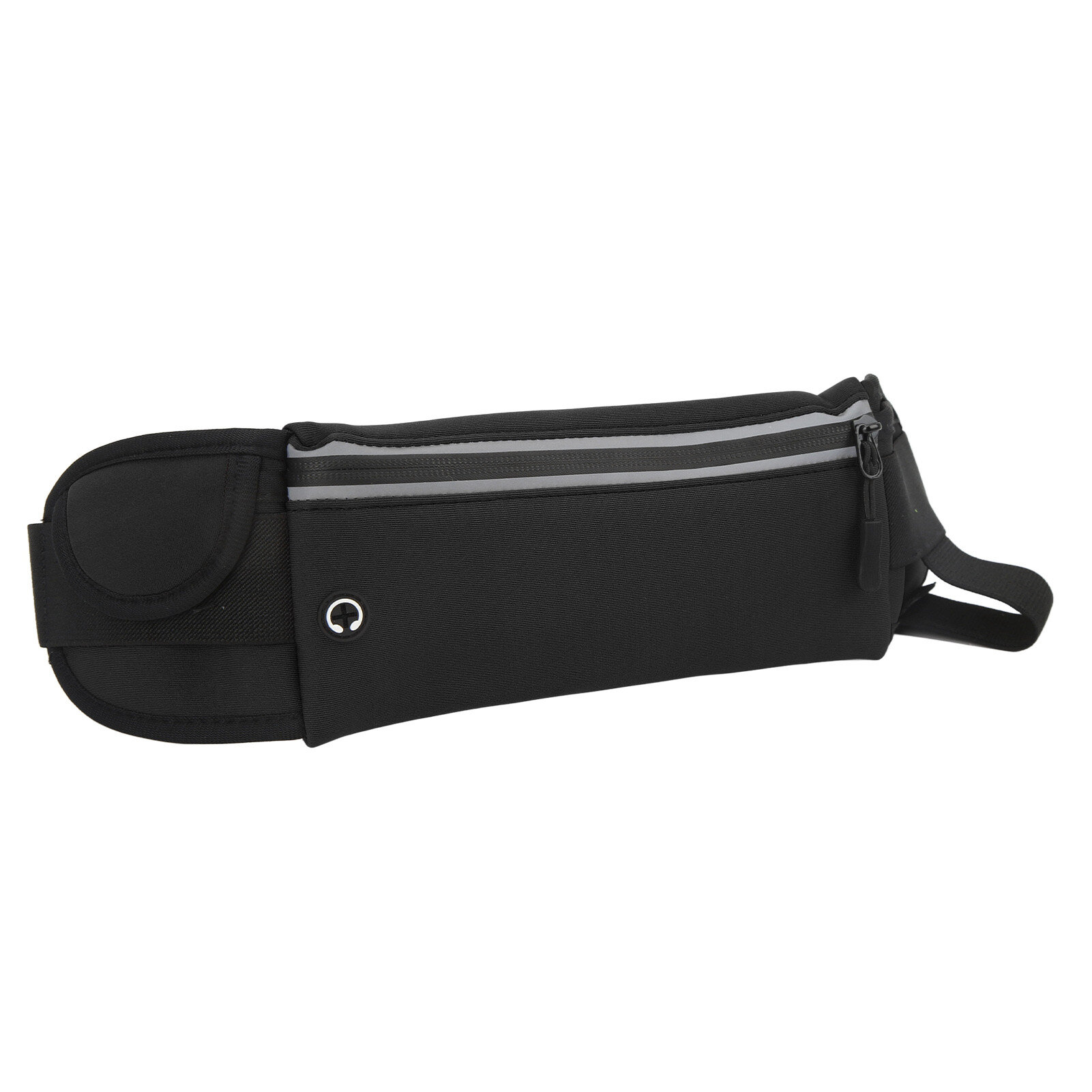 Спортивная поясная сумка Ультратонкая водонепроницаемая многофункциональная поясная сумка для бега для фитнес-марафона черная