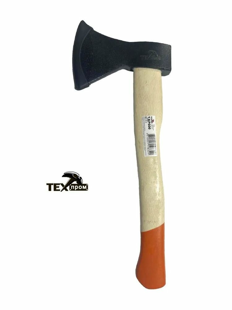 Топор с деревянной рукояткой "Техпром" ТДР600