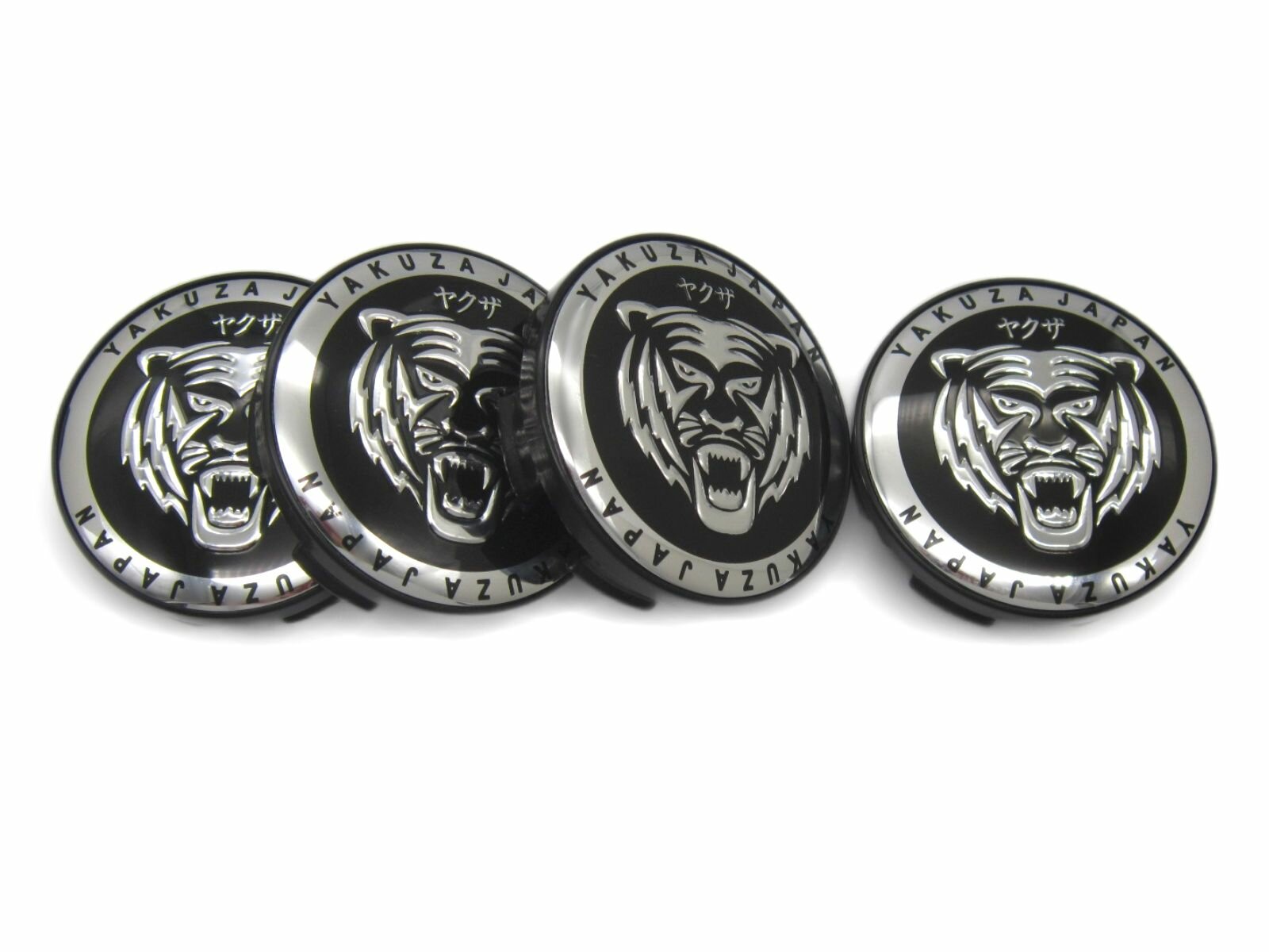 Колпачки, заглушки на литые диски СКАД YAKUZA Japan 56/51/12 мм, комплект 4 шт.