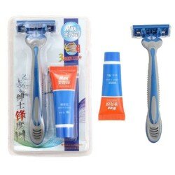 TX2011-М Бритвенный станок мужчин + крем для бритья