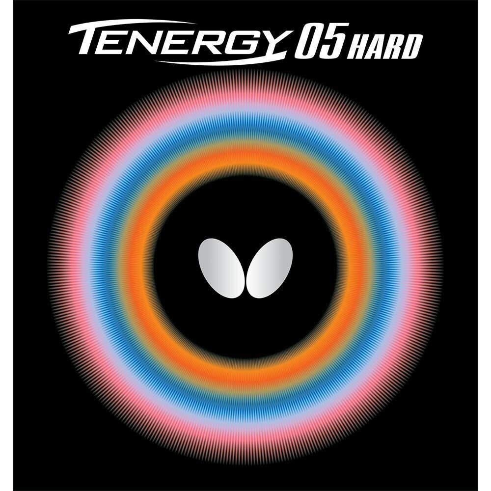 Накладка для настольного тенниса BUTTERFLY tenergy 05 Hard, red 2.1mm
