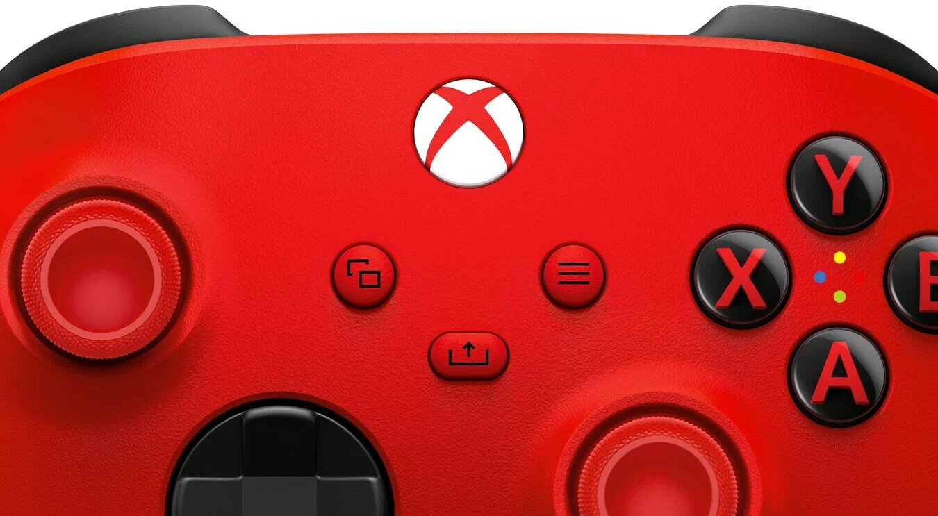 Геймпад Microsoft Xbox Series Wireless Controller , Bluetooth, Pulse Red(красный) — фото 1