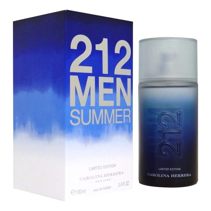 Carolina Herrera 212 MEN SUMMER Туалетная вода для мужчин 100 мл