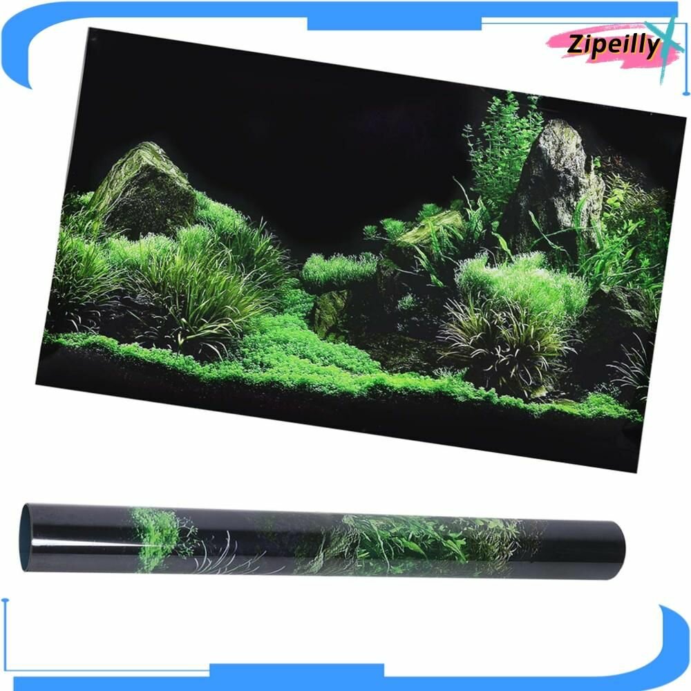 Рыбный аквариум Подводные водные растения Фон 7646915076467646 91*50cm
