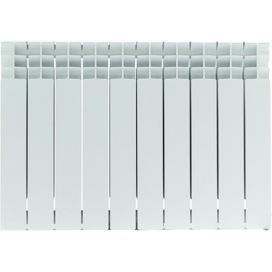 Радиатор Stout TITAN 500 9 секций биметаллический боковое подключение (белый RAL 9016)