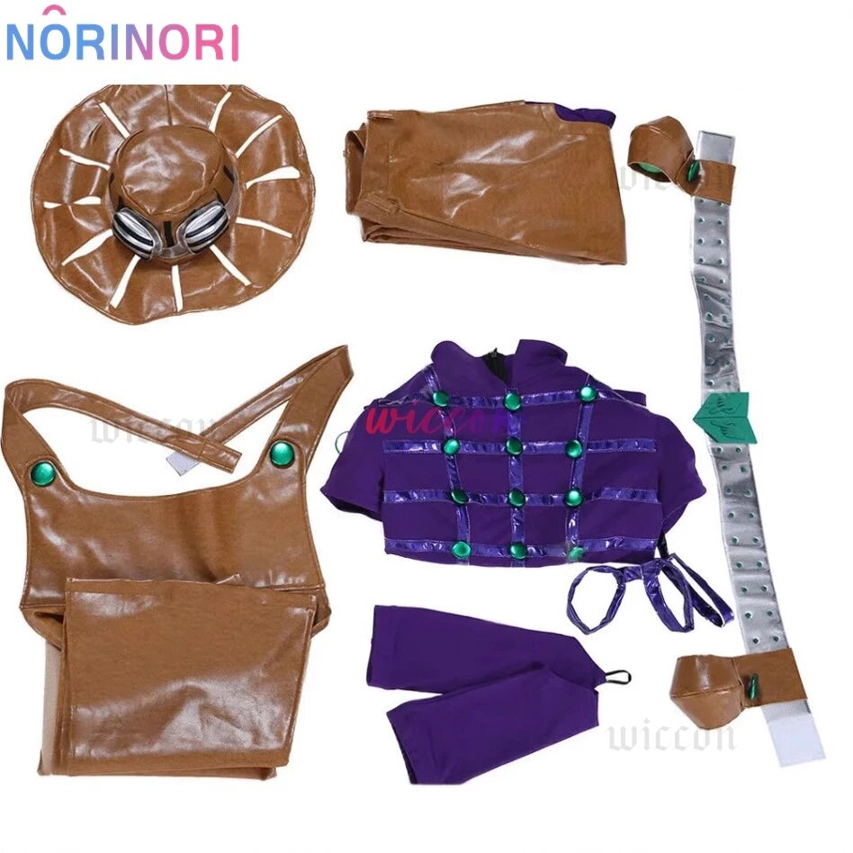 Косплей костюм Gyro Zeppli JoJo Spin, XXXL, Suit
