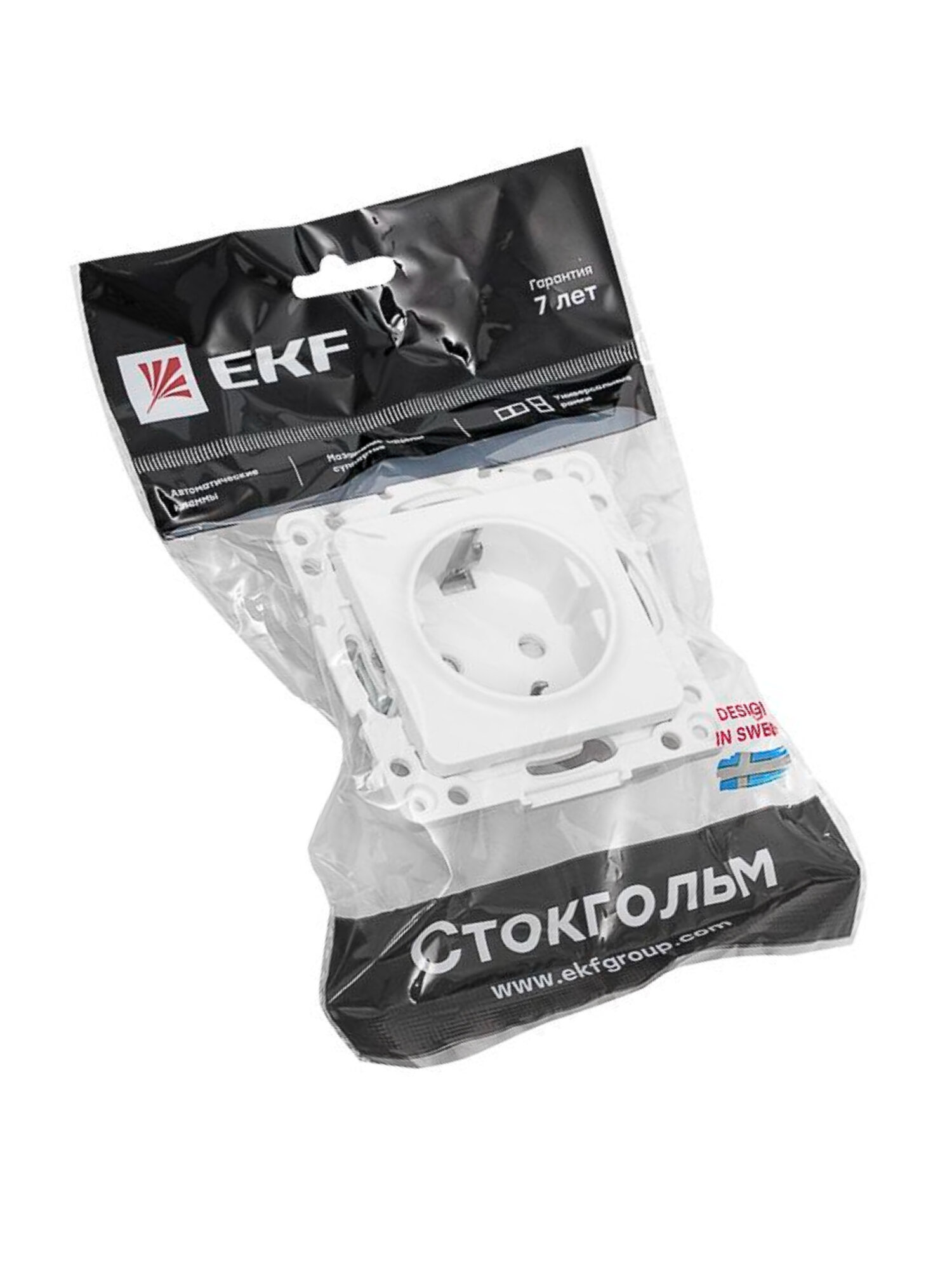 Механизм розетки EKF Стокгольм 16A EYR16-028-10