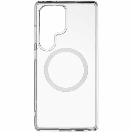 Чехол Ubear Real Mag Case для Samsung Galaxy S25 Ultra, со встроенным магнитом, усиленный, прозрачный