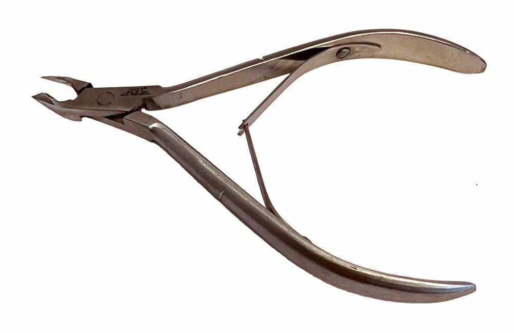 Маникюрные кусачки ручной заточки, для кожи, с двумя пружинами Zinger Z1010 D SH-Salon (3 мм)