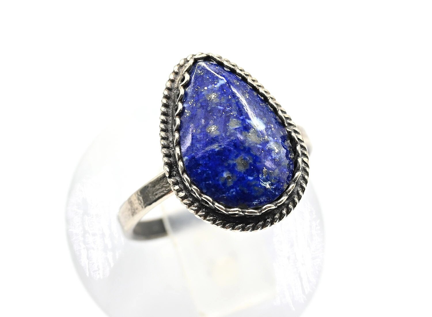 Кольцо, лазурит