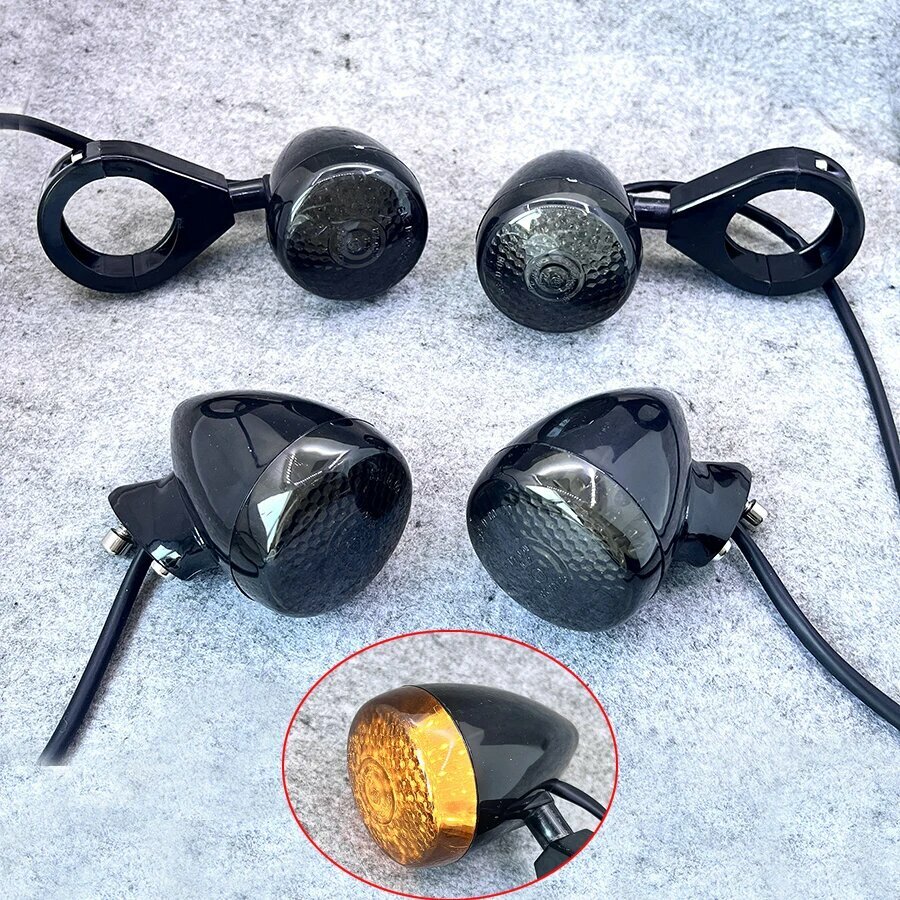 Фары указателей поворота, для Harley-Davidson, мотоцикла, мотоцикла, 2 пары