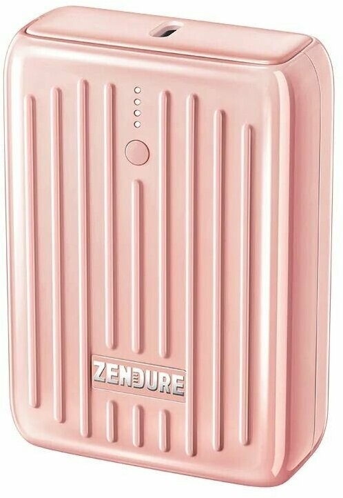 Дополнительный аккумулятор Zendure SuperMini 10000 mAh розовый