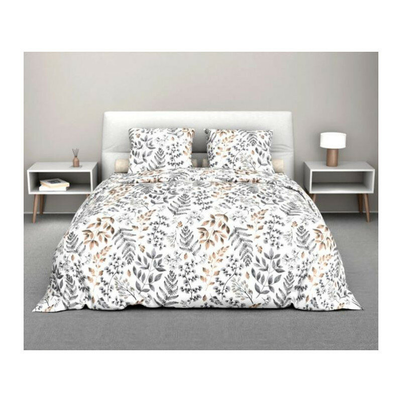 Постельное белье евро-макси бязь Комфорт Листопад арт.3005