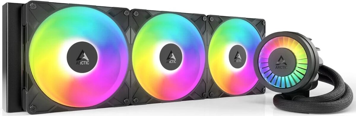Система жидкостного охлаждения Arctic Liquid Freezer III Pro 420 ARGB Black