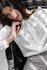 Блуза KHAN Cashmere Осень-зима 2025, размер L, белый,