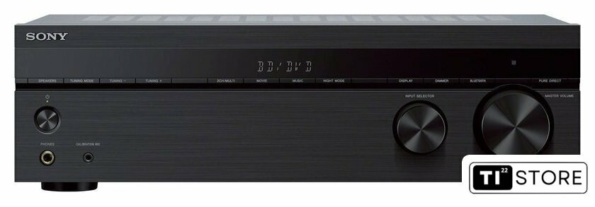 AV ресивер для домашнего кинотеатра Sony STR-DH590, кинематографический звук, Bluetooth