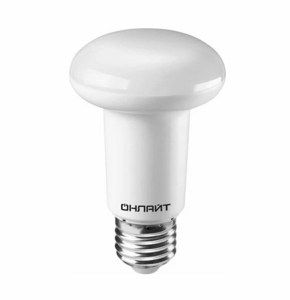 Лампа светодиодная OLL-R63-8-230-6,5K-E27 онлайт