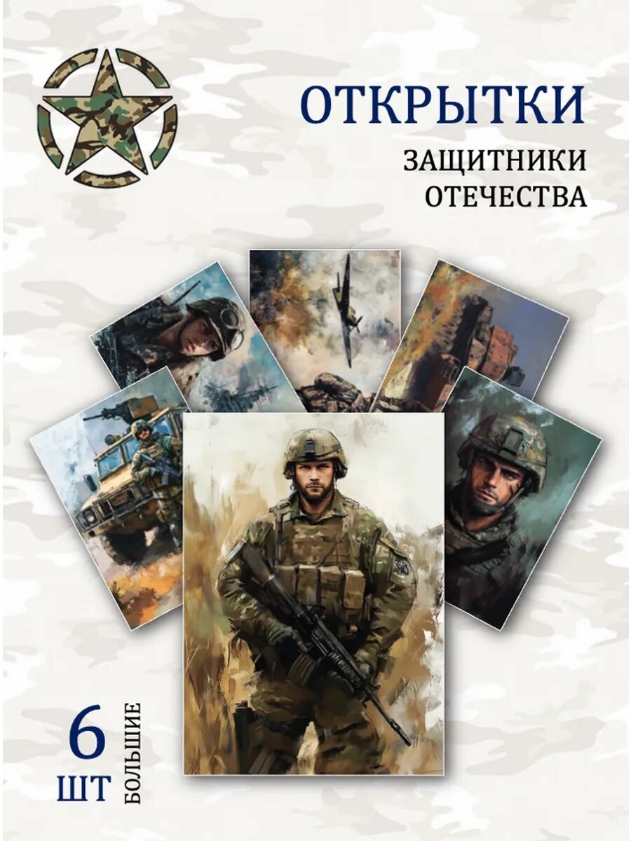 А6 открытки к 9 мая СССР солдату фронтовые