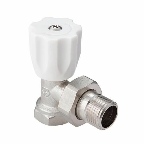 Вентиль MVI ручной регулировки угловой, 1/2"