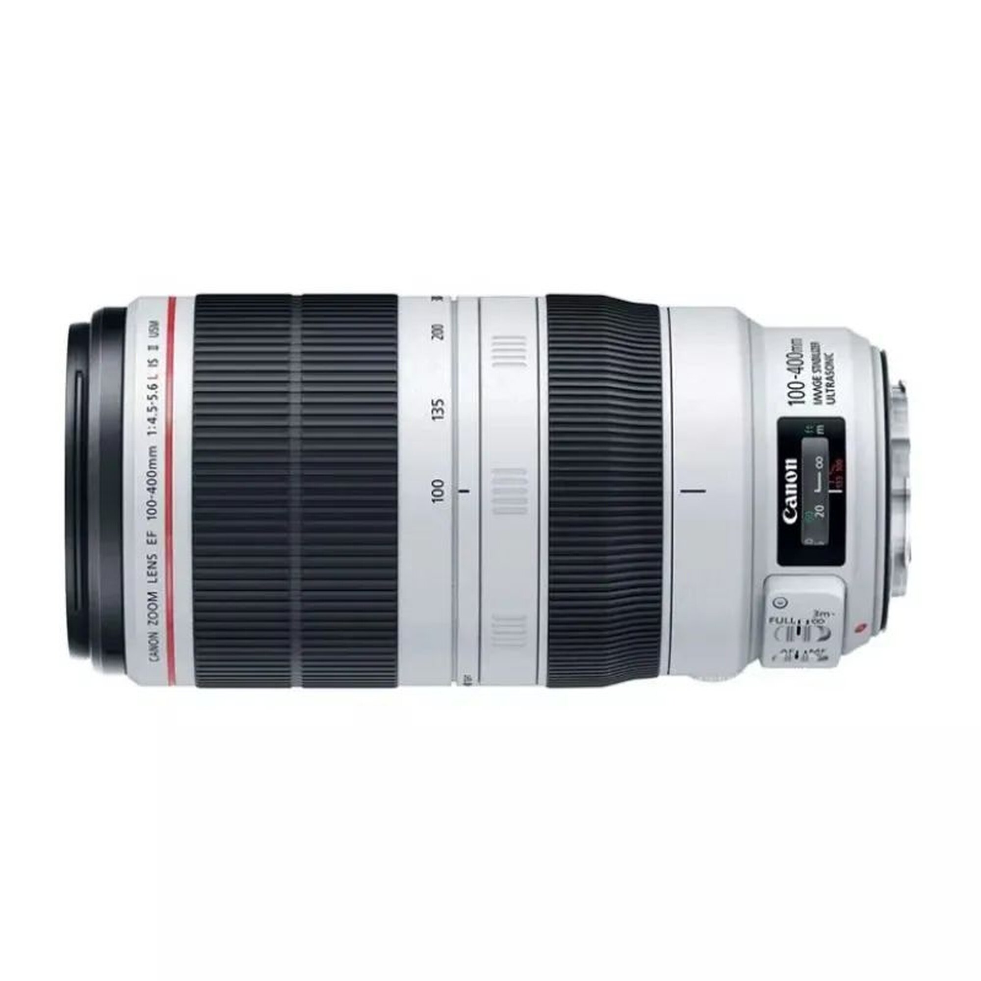Объектив Canon EF 100-400mm f/4.5-5.6L IS II USM, белый, 300 г