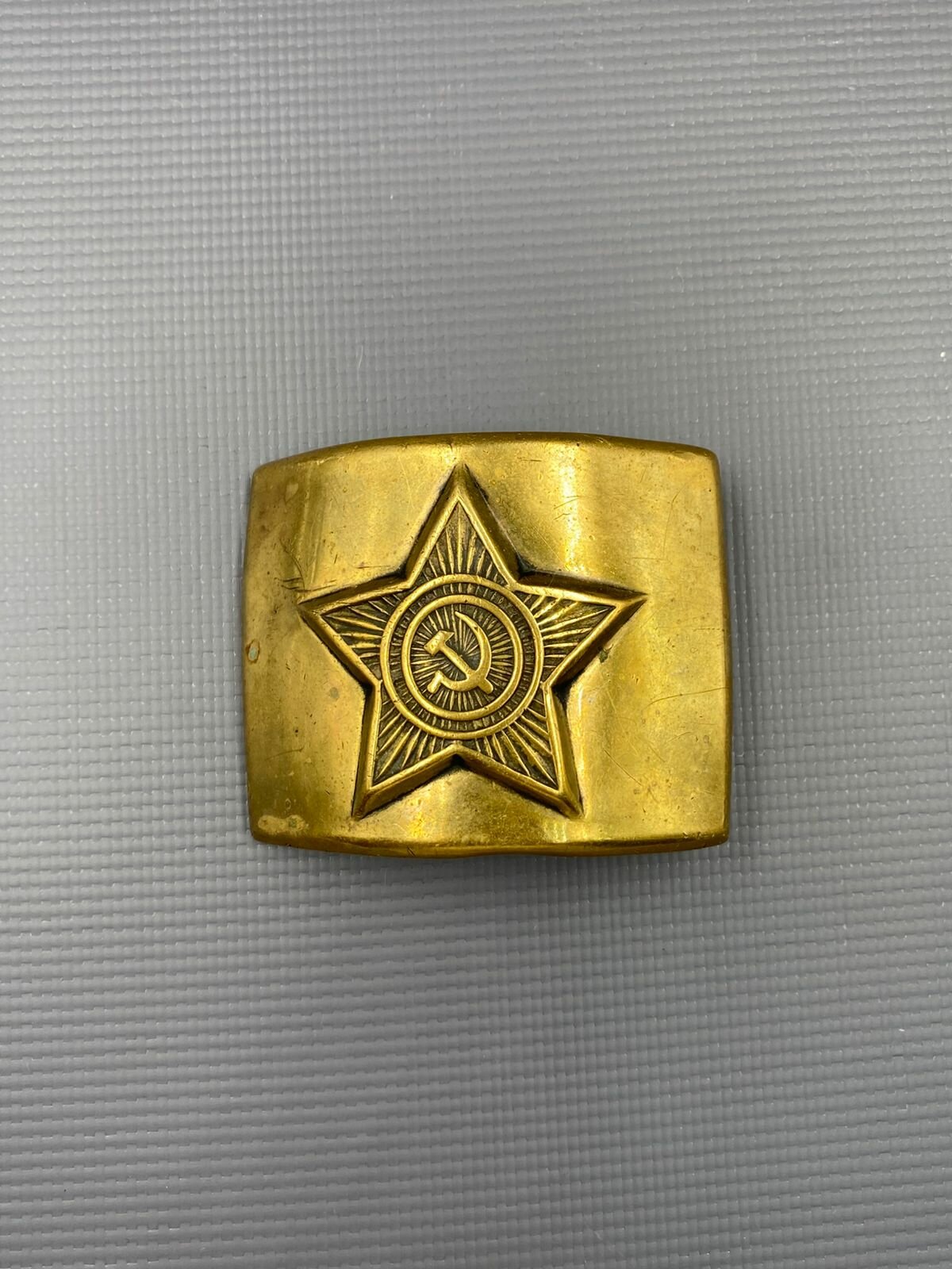 Дембельская Бляха солдатская, СА Армия СССР, Латунь